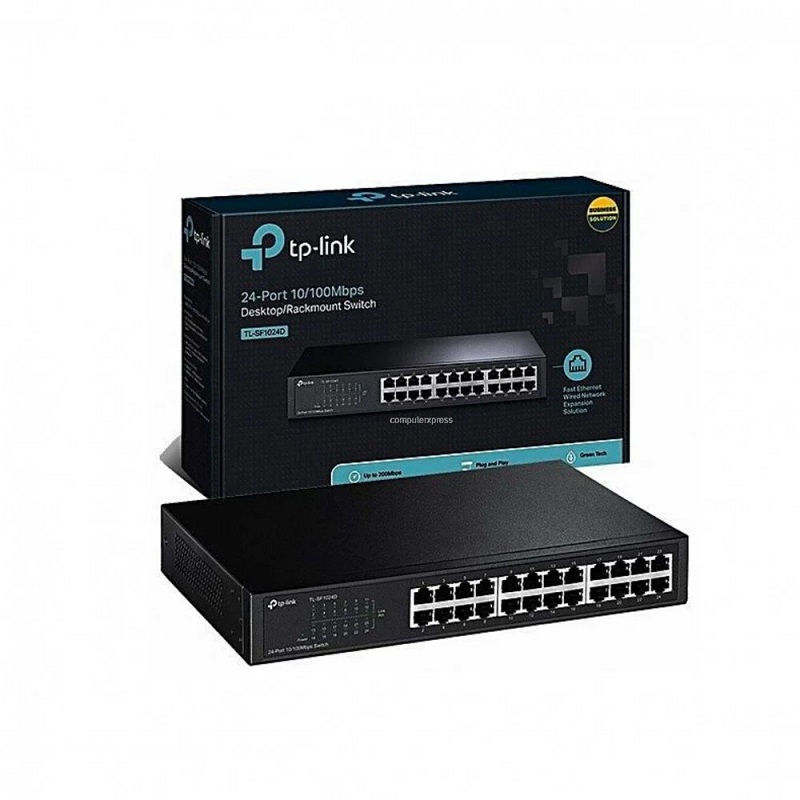 TP-LINK – switch 24 Ports Mégabit – MAdomotique